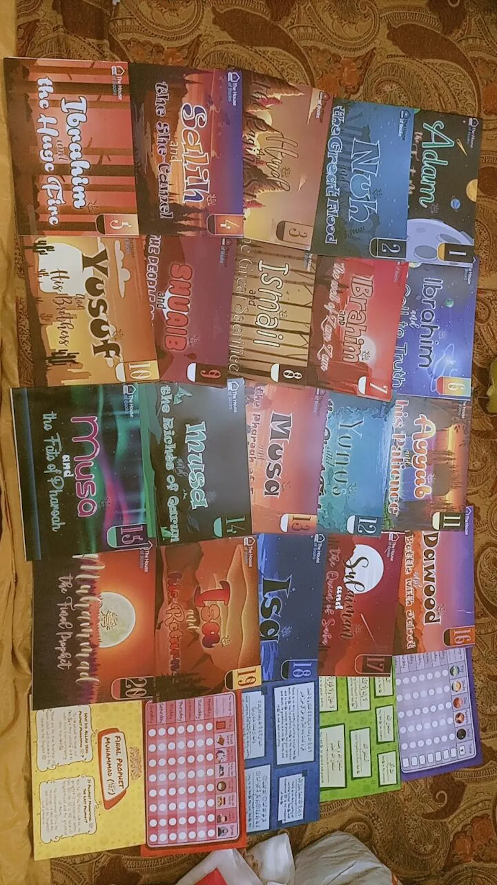Prophets' Stories from Quran (20 Books Box Set) – House Of Books