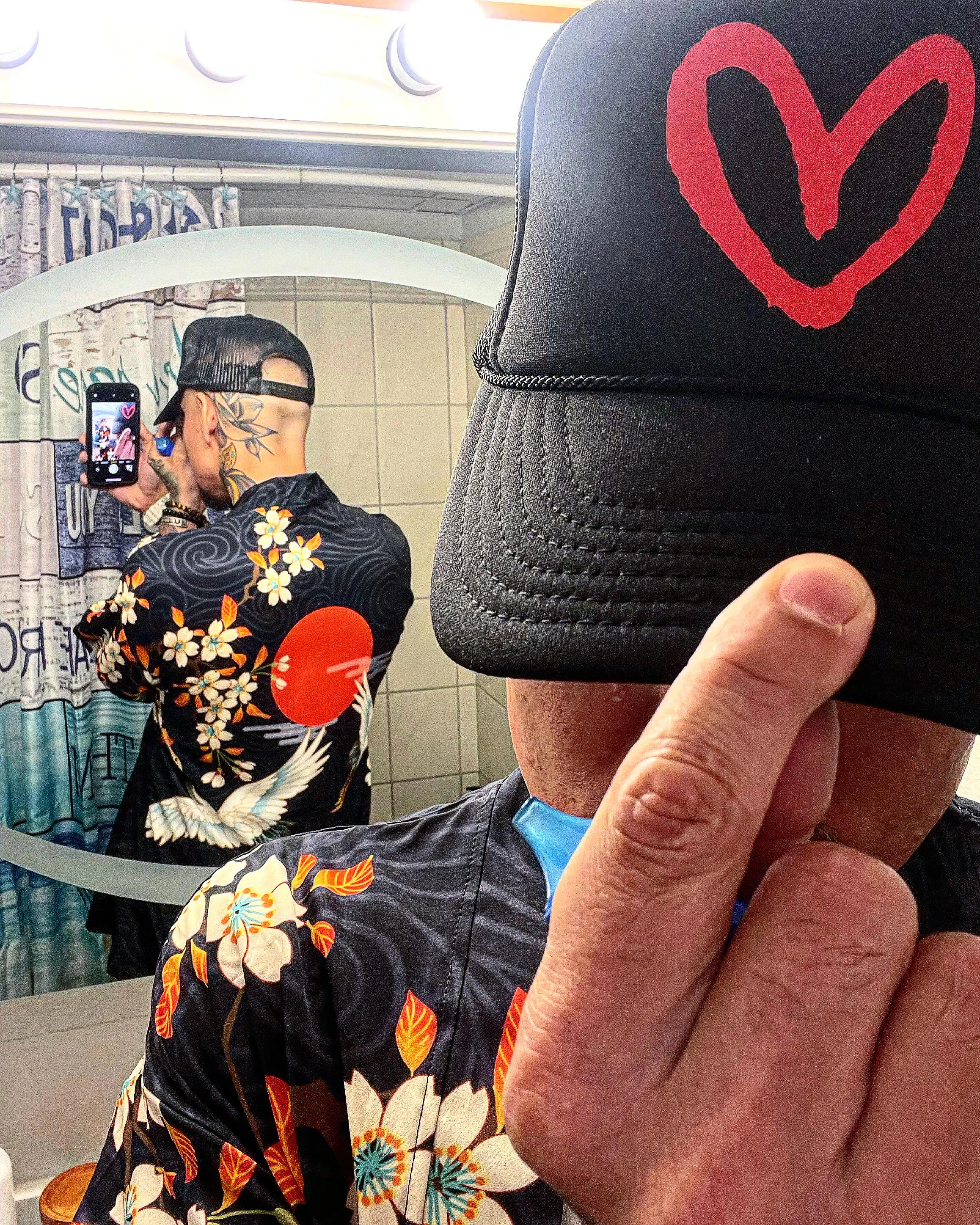 Game Day/Custom Imperfect Heart Trucker Hats – House of Shan