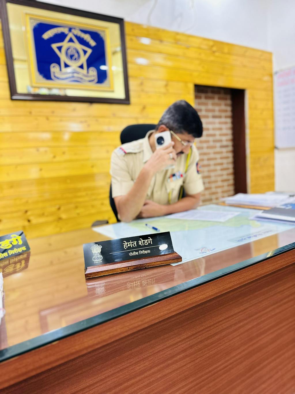 Excelus Office Desk Name Plate for IAS / Government Officers – Housenama