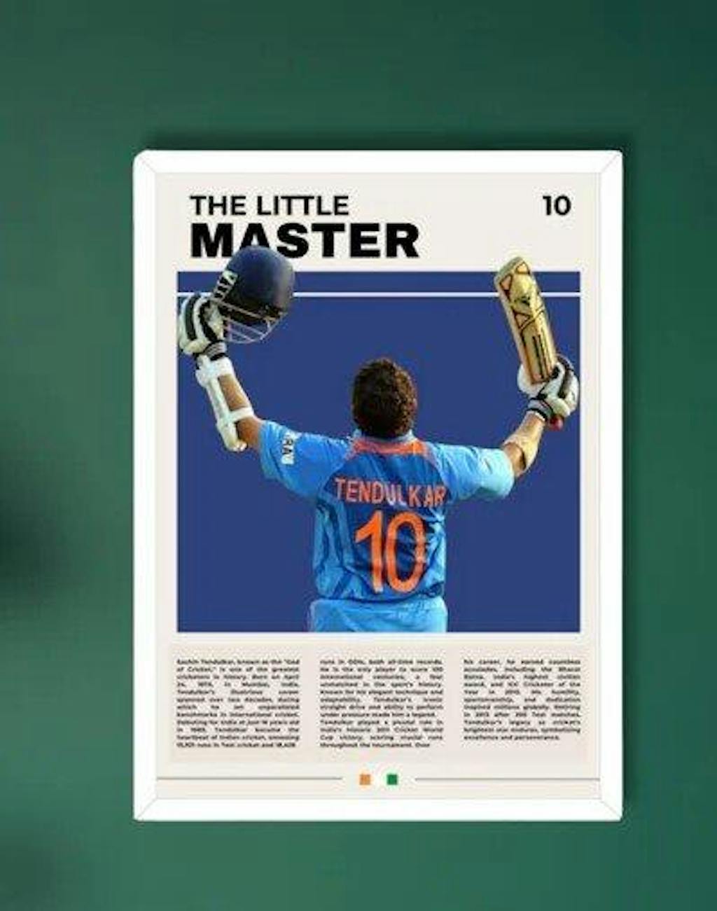 Sachin Tendulkar Poster – HOUSE OF MAGNETIC