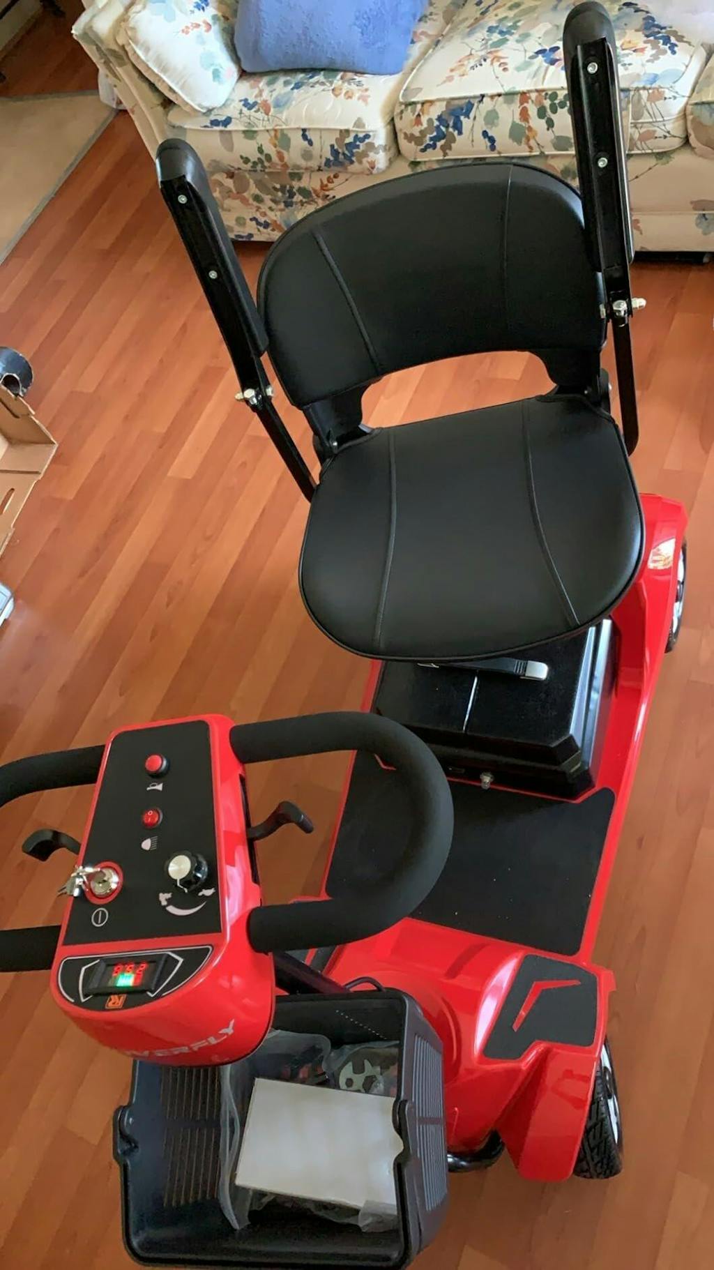 Hoverfly T4 4-Wheel Mobility Scooter 12Mile Range 330lbs Maxload for ...