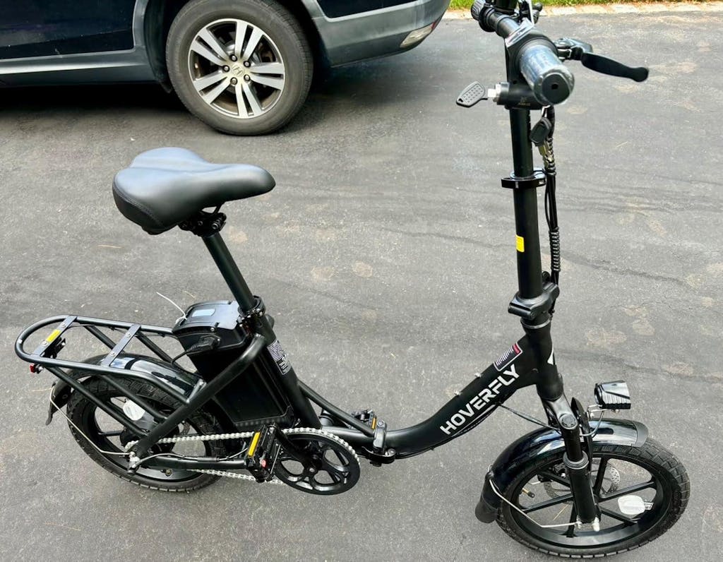 HOVERFLY H3 Electric Bike with 3 free parts, 350W Motor, 25 Miles Range ...