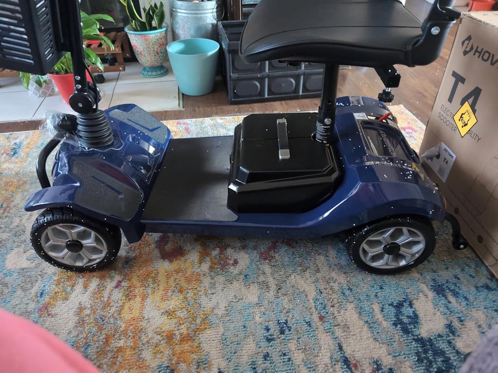 Hoverfly T4 Electric Four-wheel Mobility Scooter 9" 3.2MPH | 12.5Miles ...