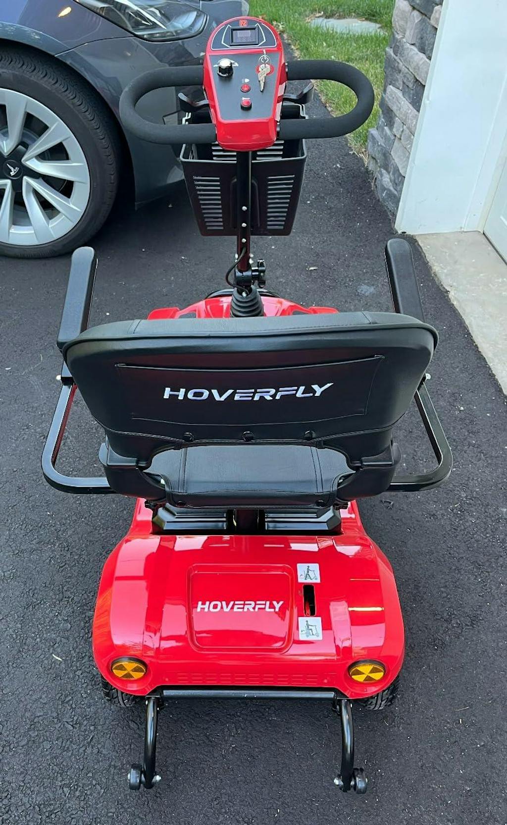 Hoverfly T4 Electric Four-wheel Mobility Scooter 9" 3.2MPH | 12.5Miles ...