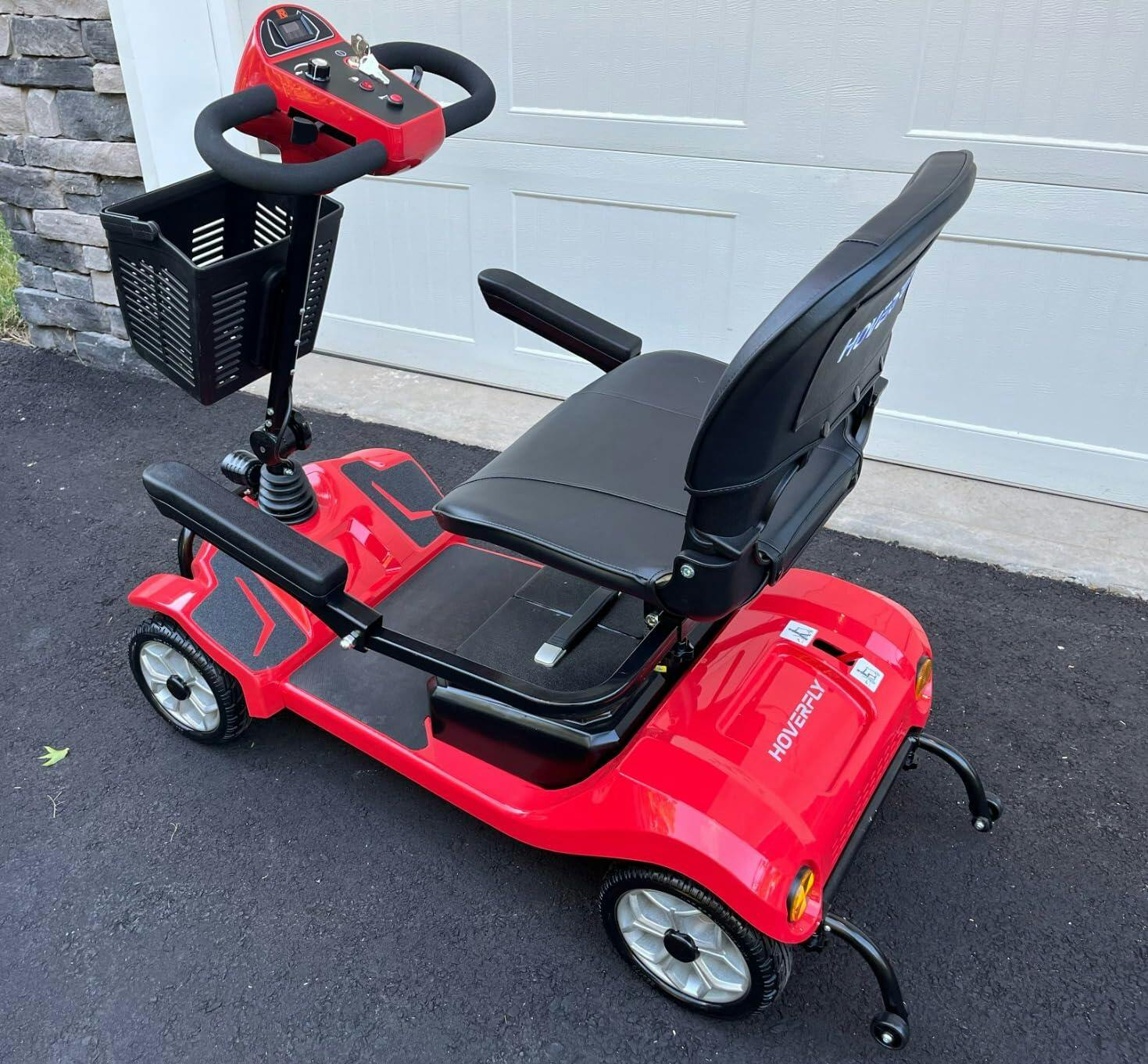 Hoverfly T4 Electric Four-wheel Mobility Scooter 9" 3.2MPH | 12.5Miles ...