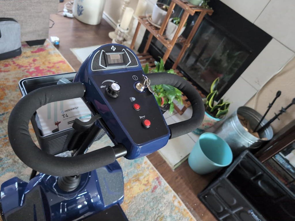 Hoverfly T4 Electric Four-wheel Mobility Scooter 9" 3.2MPH | 12.5Miles ...