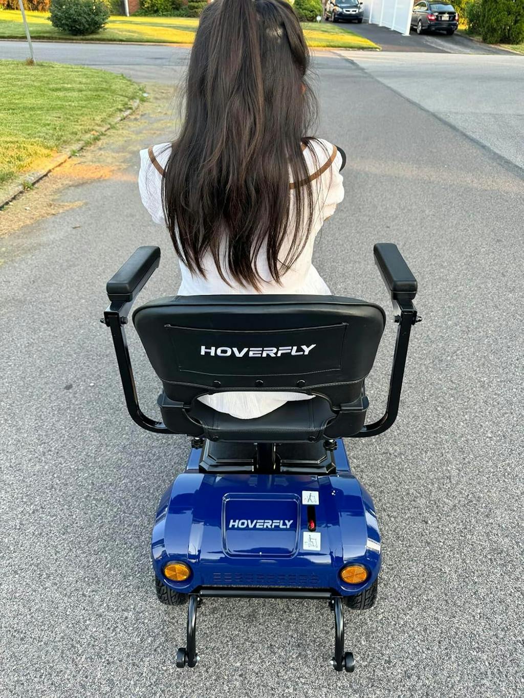 Hoverfly T4 Electric Four-wheel Mobility Scooter 9" 3.2MPH | 12.5Miles ...