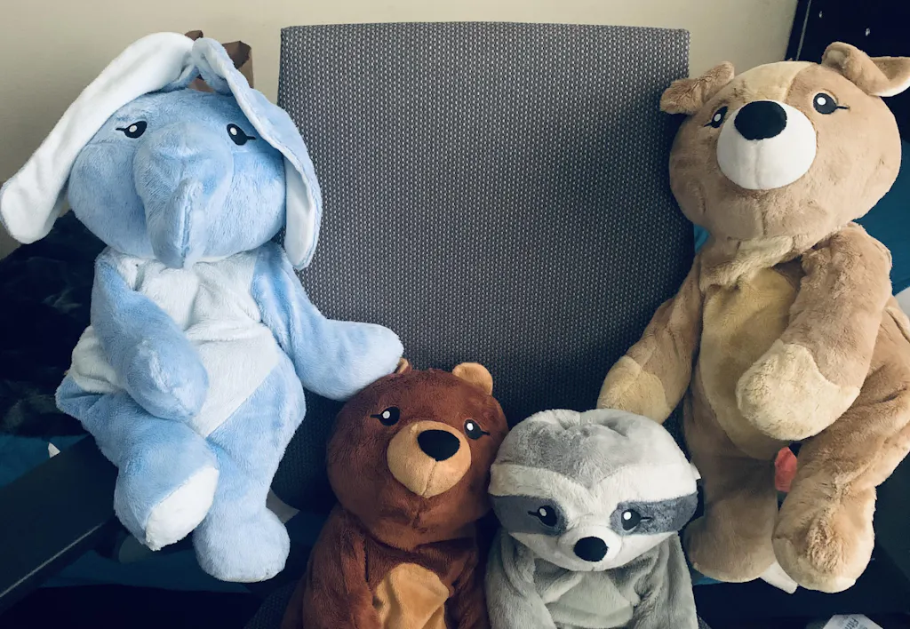 Weighted Stuffed Elephant - Hugimals World