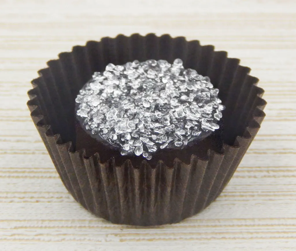 Glass Chocolate topped with Sugar Crystals (12-101C) – Hulet Glass