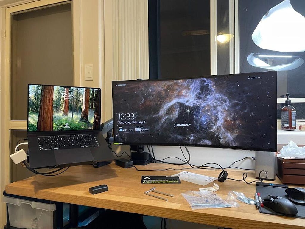 Humanex TX03 Dual Monitor Arm