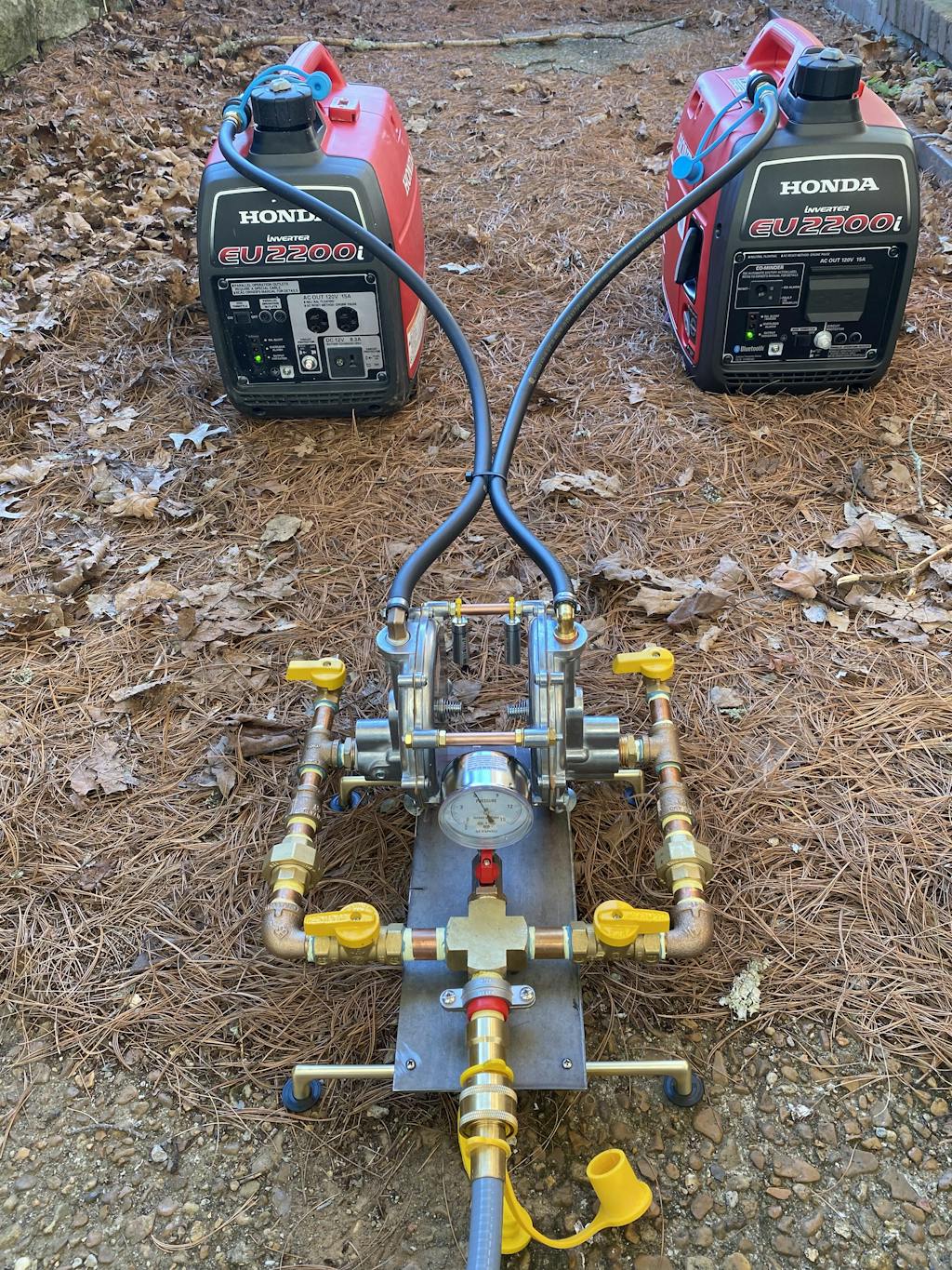 Honda EU2200i Propane, Natural Gas & Gasoline Tri-Fuel Conversion Kit ...