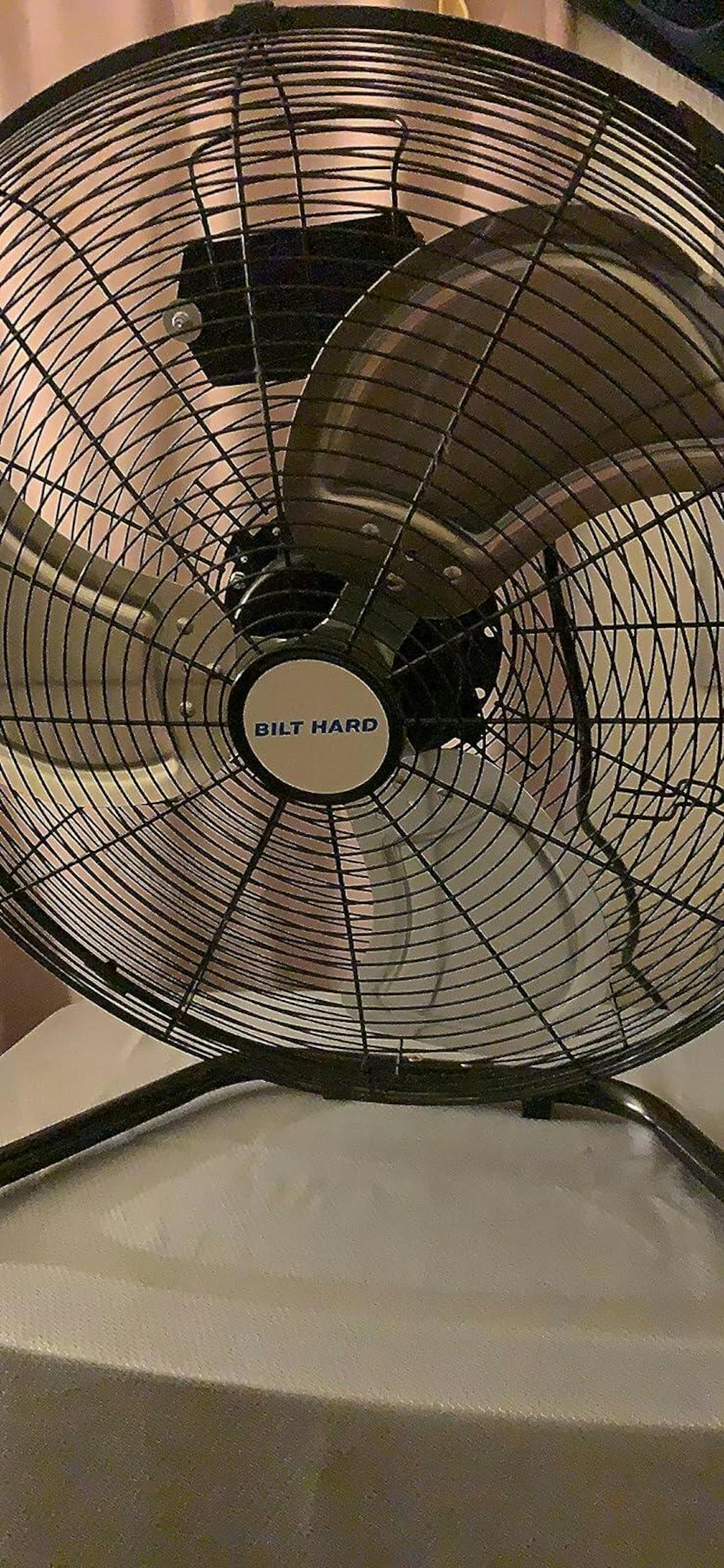 BILT HARD 20" High Velocity Floor Fan, 4600 CFM 3-Speed Industrial Sho ...