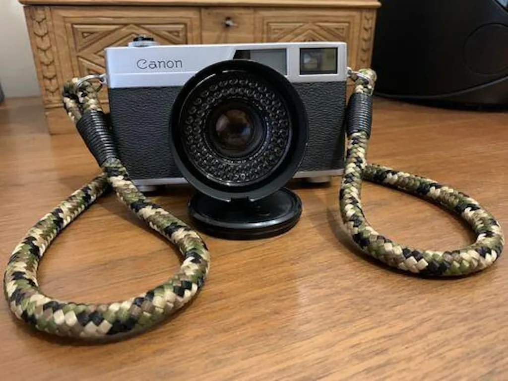 Camo Acrylic Camera Strap – Hyperion Handmade Camera Straps
