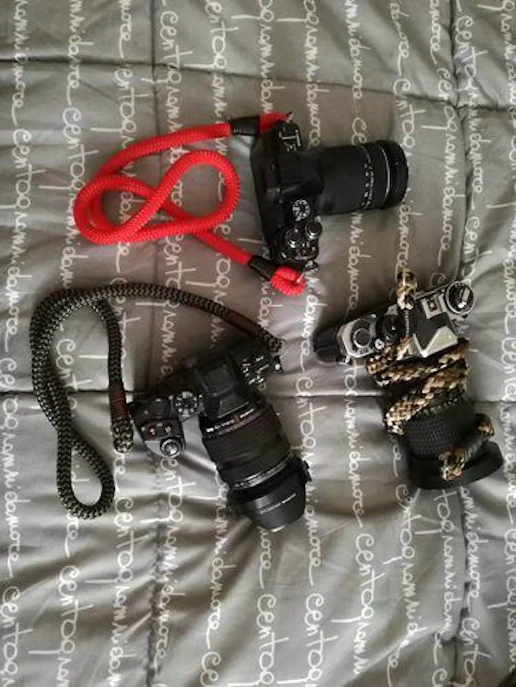 Flat Camo Acrylic Camera Strap – Hyperion Handmade Camera Straps