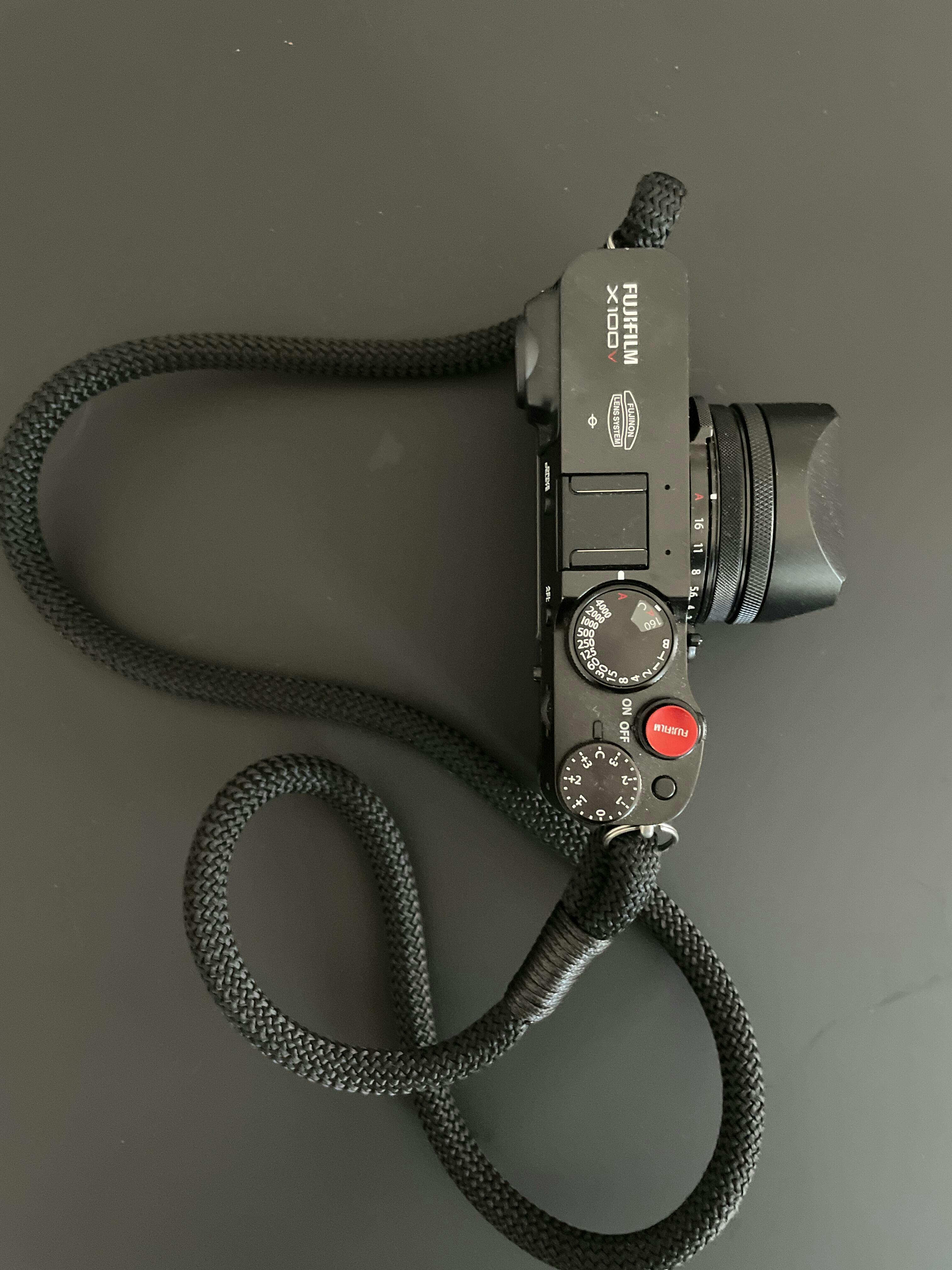 Black Acrylic Camera Strap – Hyperion Handmade Camera Straps