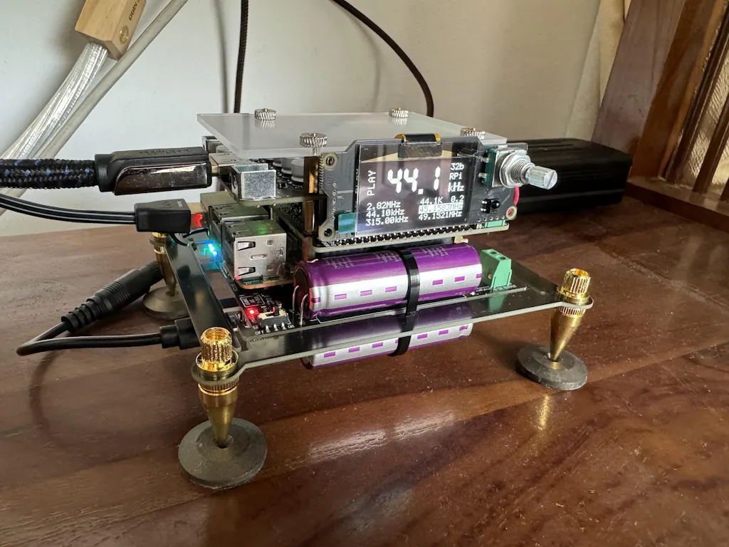 Flagship compact size FIFO Re-clock Streamer KITs with Ultracapacitor ...