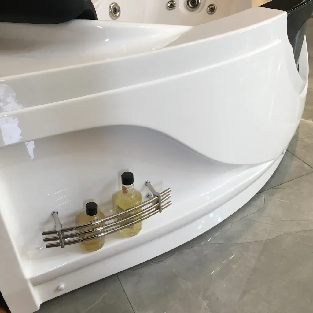 Jetted Tub | 59 Inch Whirlpool Freestanding Triangle Tub, Corner ...