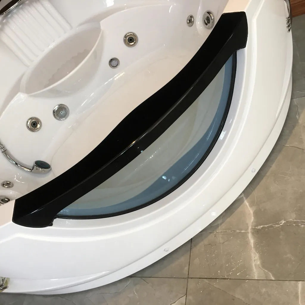 Jetted Tub | 59 Inch Whirlpool Freestanding Triangle Tub, Corner ...