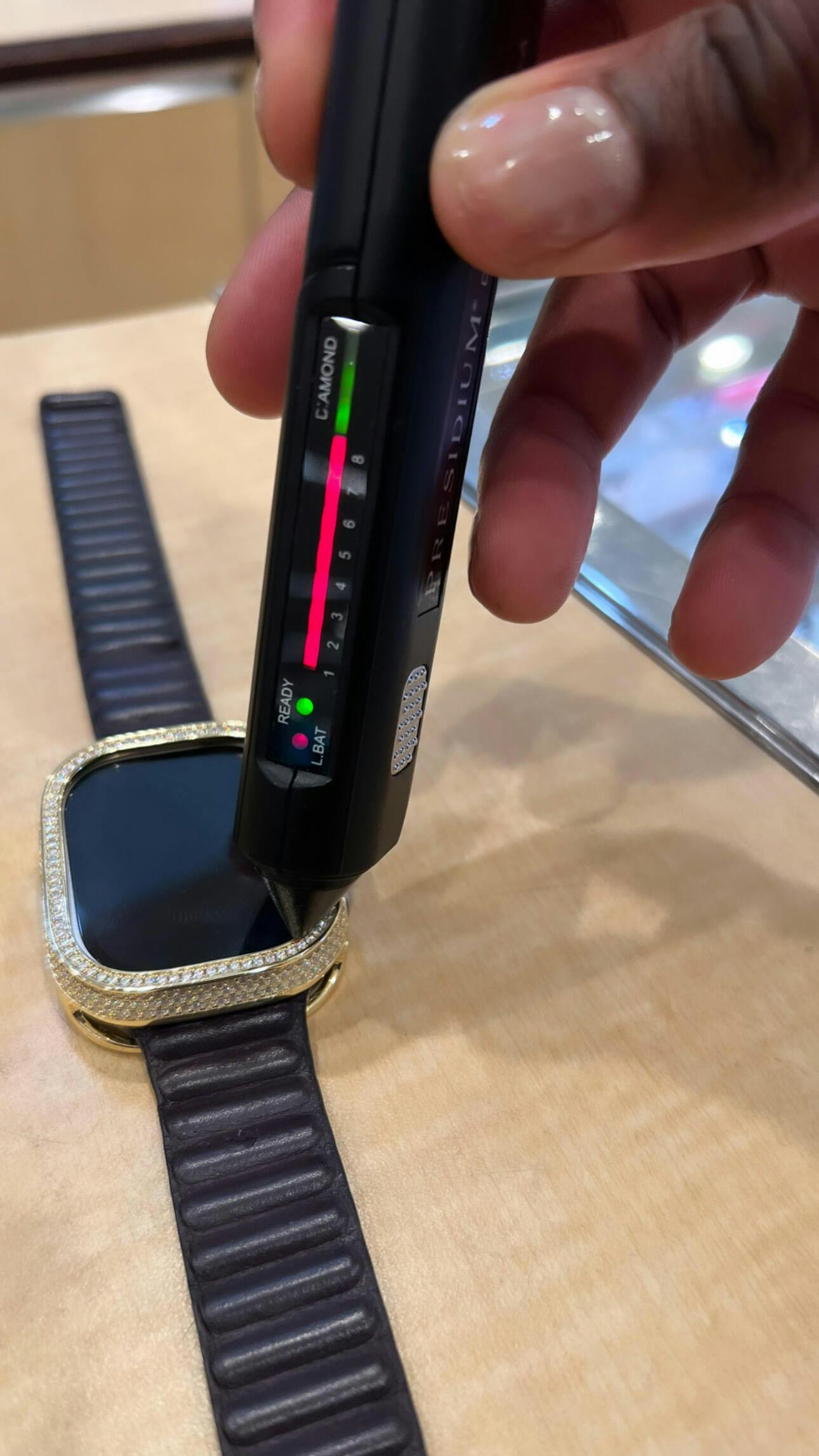 Moissanite Bezel Case Cover For iwatch – ICEGIANT