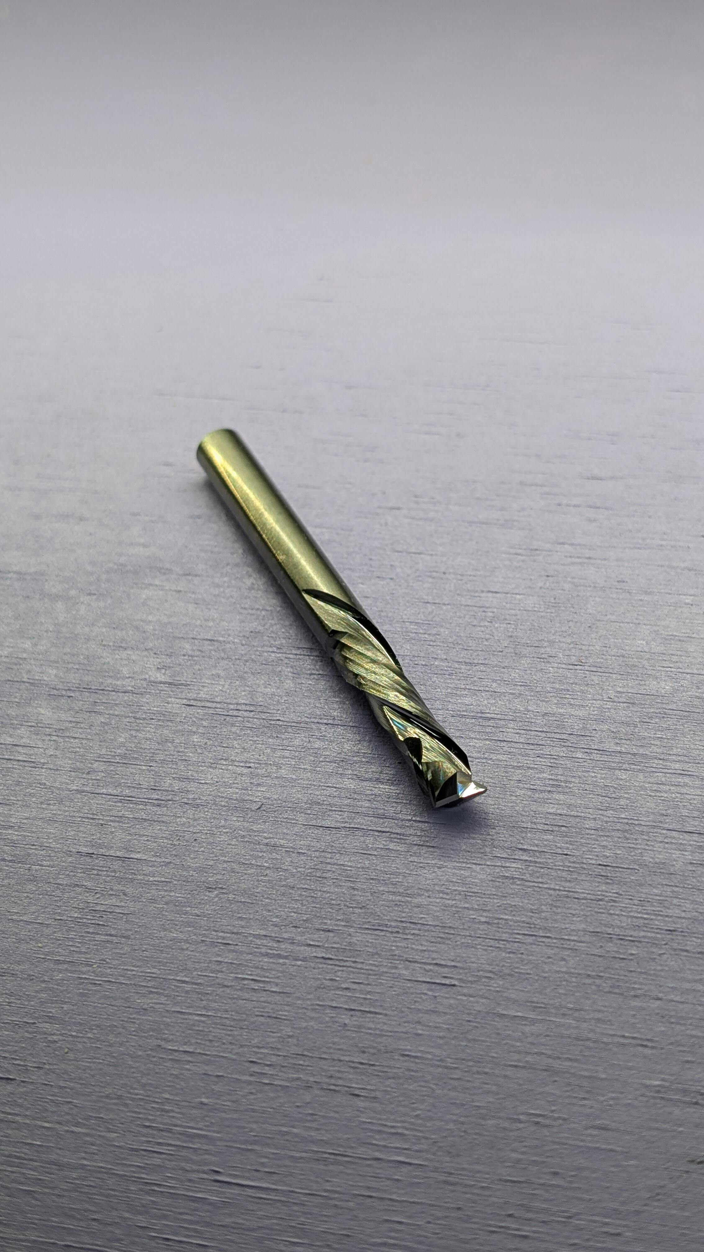 2pc Compression Endmill Bit Set For CNC Routers, 1/4 & 1/8 Dia. – IDC ...