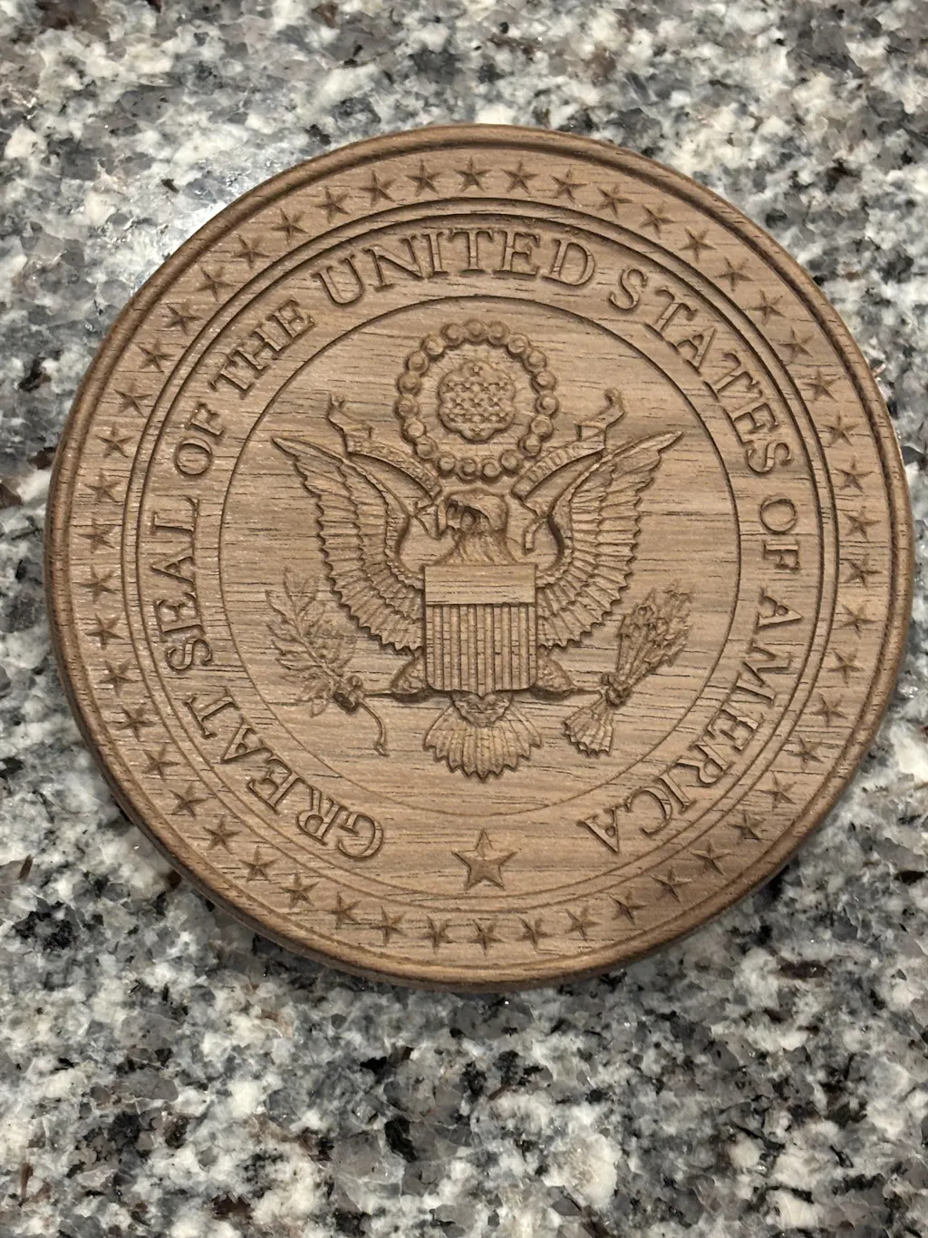 Great Seal of the United States STL File - by IDC Woodcraft