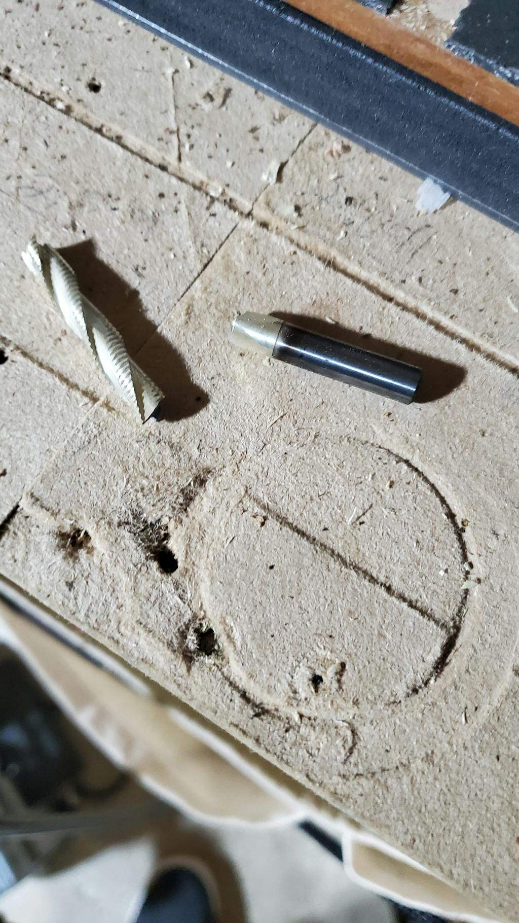 Set of 2 - "BEAST" 1/4 Hyper-Speed Roughing CNC Router Bit, 1/4 Shank ...