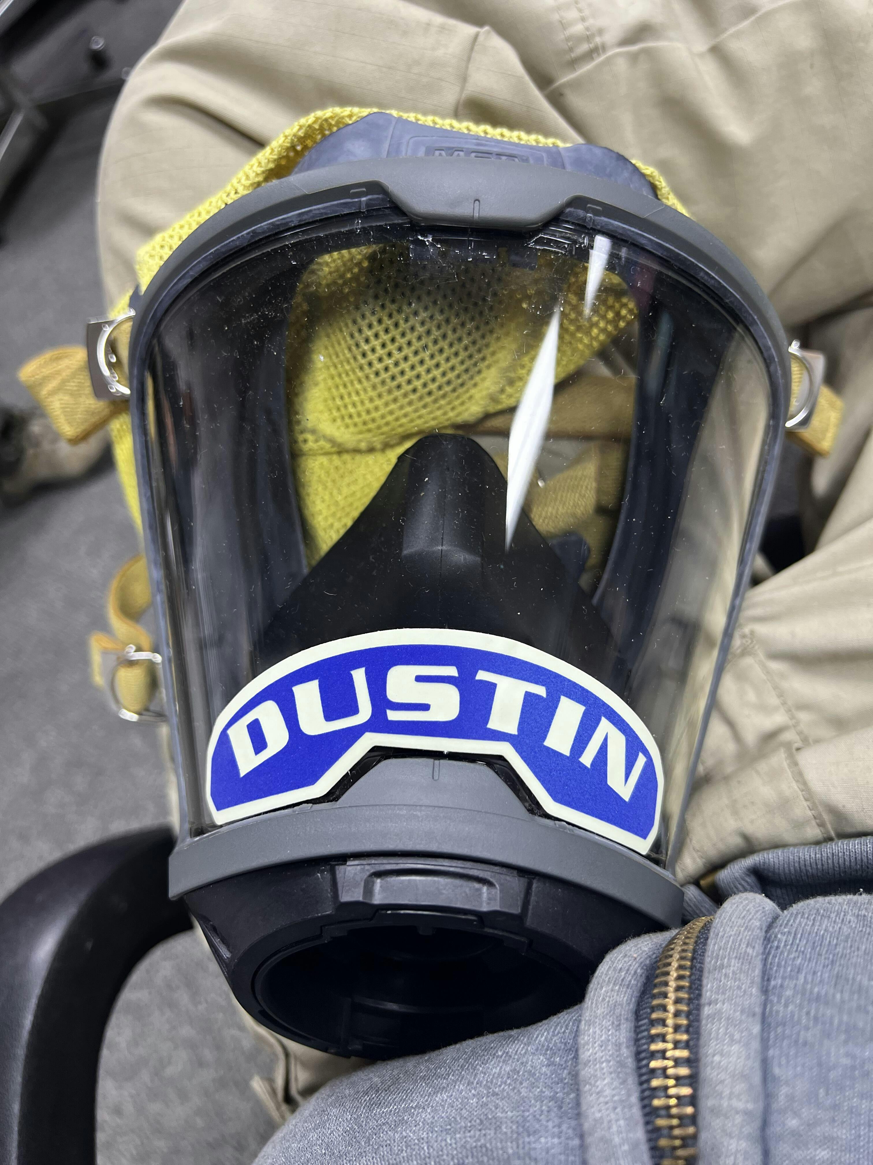 IdentiFire™ MSA *G1* SCBA Facepiece Nameplate