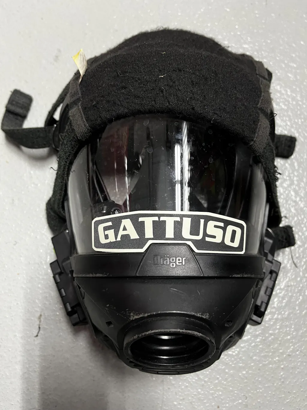 IdentiFire™ Dräger SCBA Facepiece Nameplate