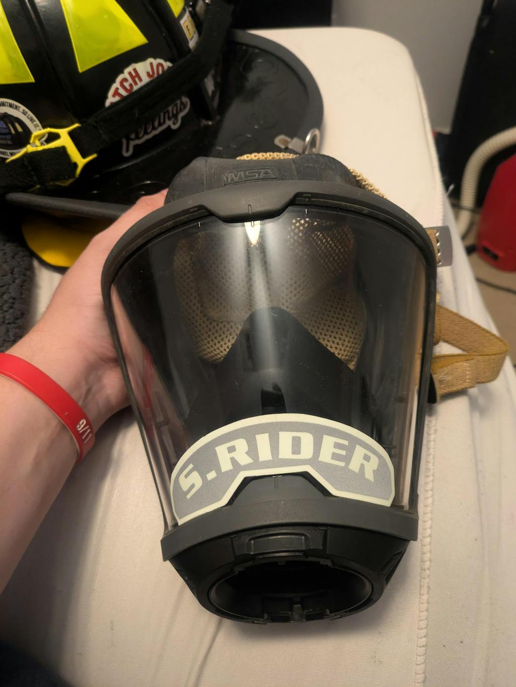 IdentiFire™ MSA *G1* SCBA Facepiece Nameplate
