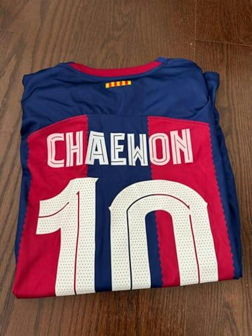 Le Sserafim Barcelona Jersey | IDOL LOOKBOOK