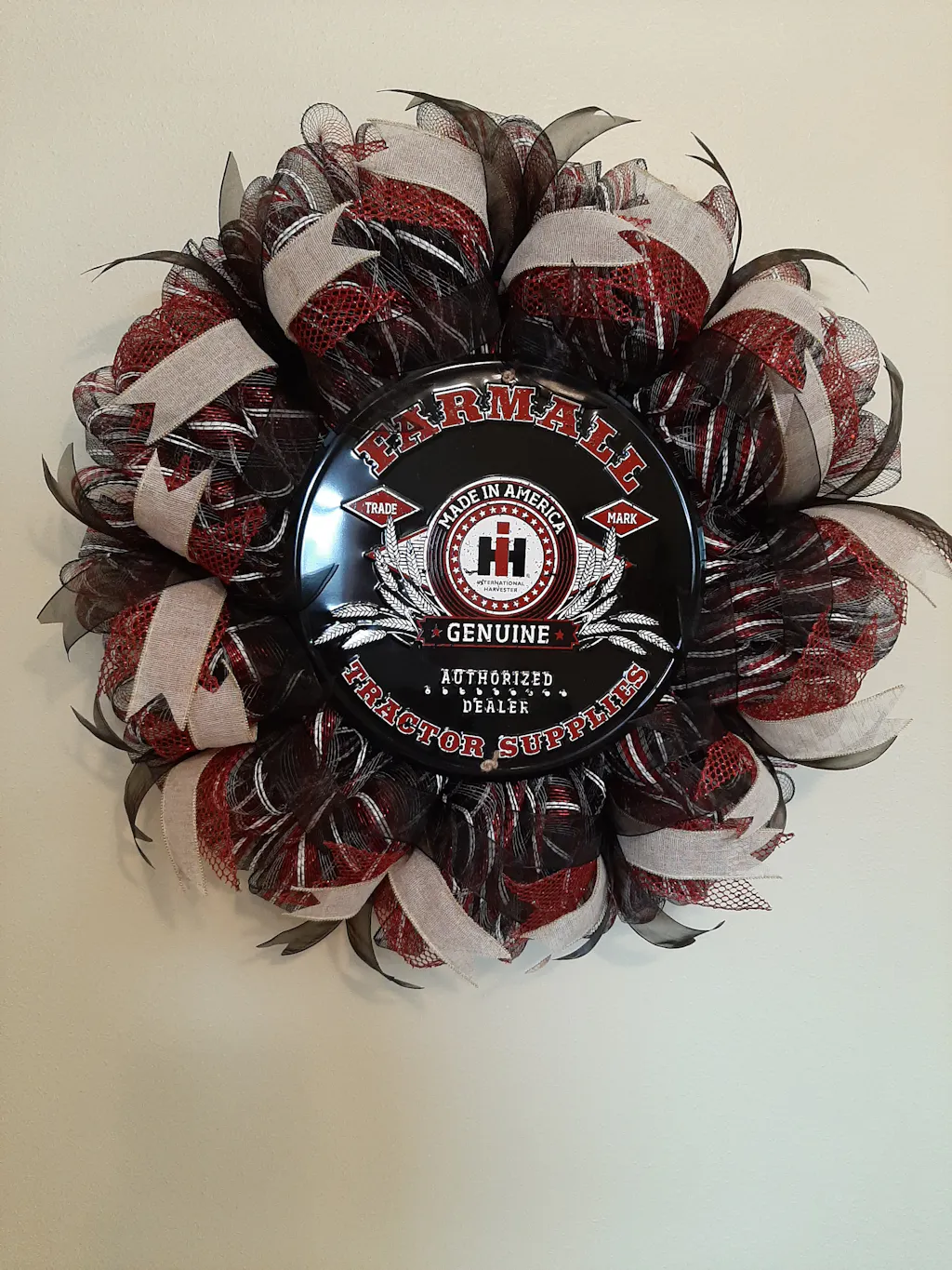 IH Farmall Tractor Supply Metal Sign | IH Gear - IH GEAR