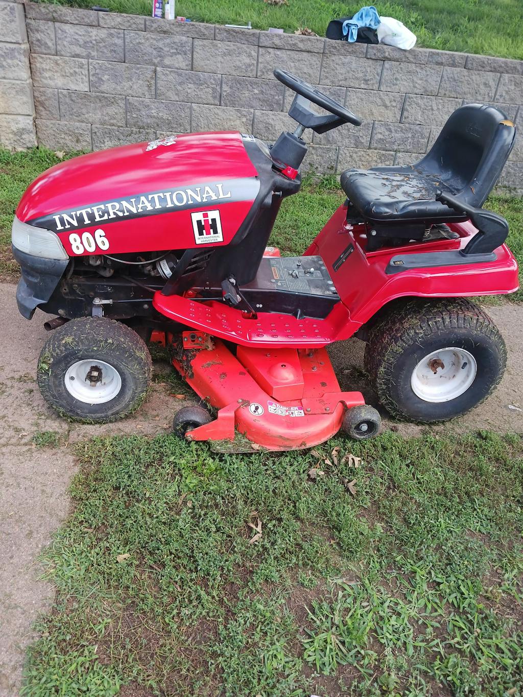 International Harvester IH Logo Die Cut Decal - IH Gear - IH GEAR