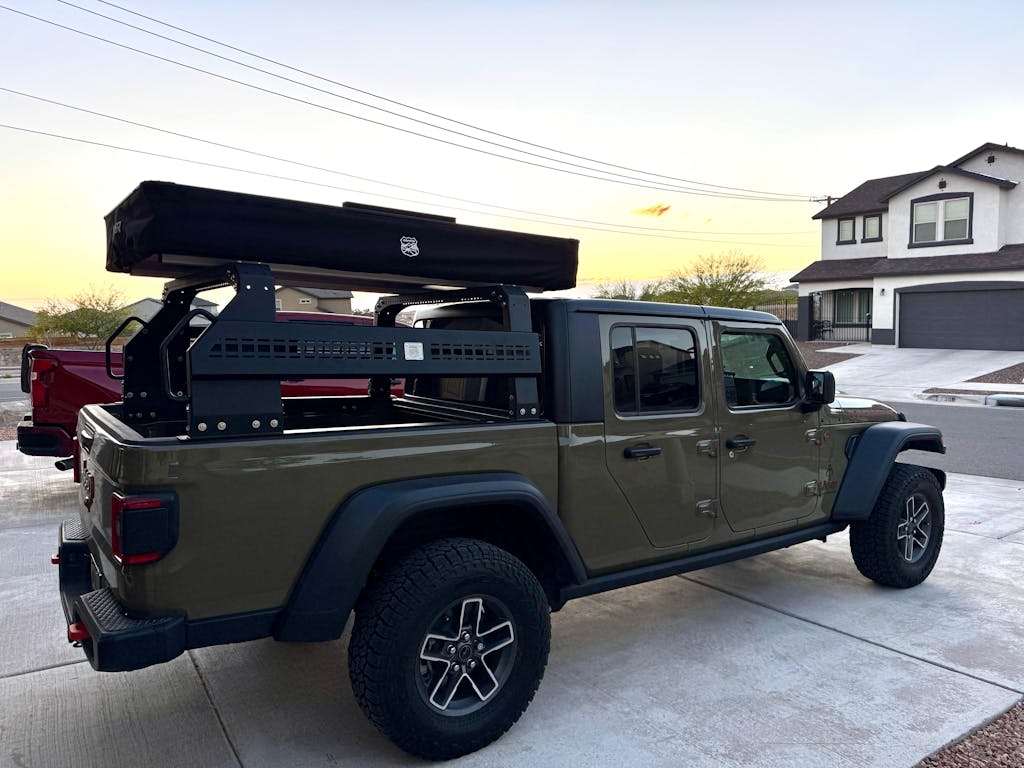 Raconteur Bed Rack (Jeep Gladiator | 2020 - Current) | iKamper – iKamper