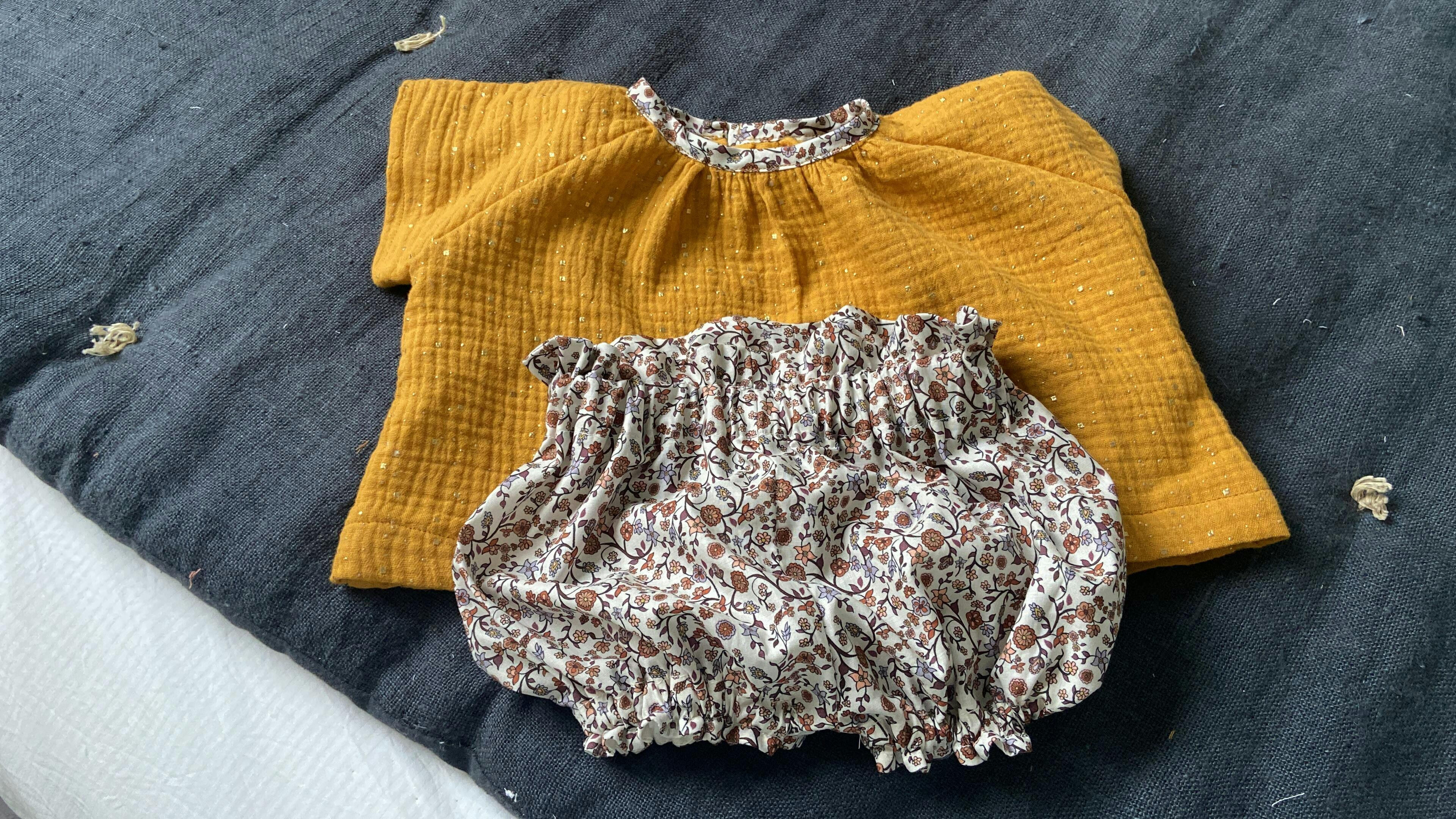 Patron bloomer bébé BILBAO PDF – ikatee