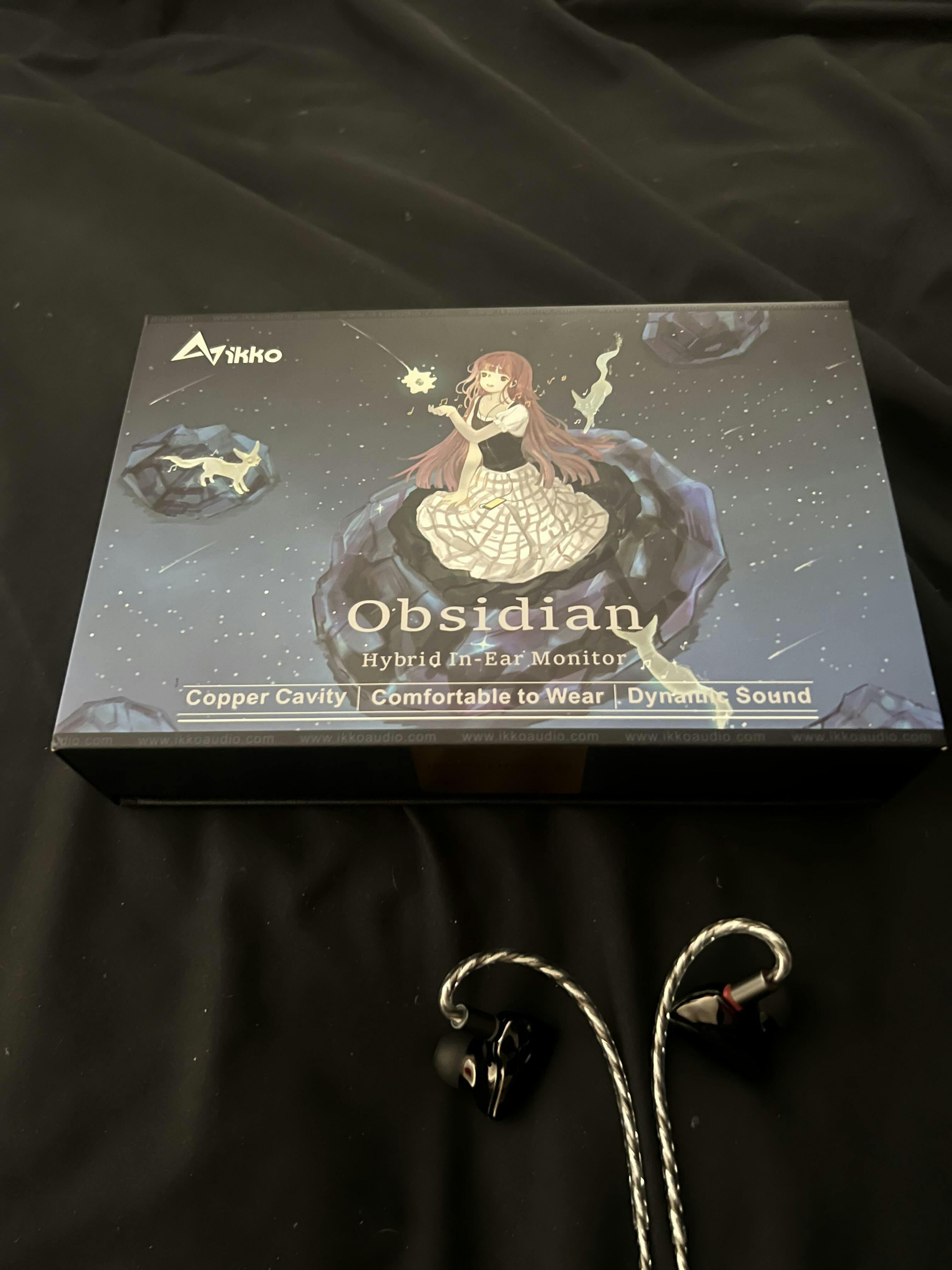 Obsidian OH10 - In-Ear Monitors - High Fidelity | iKKO Audio