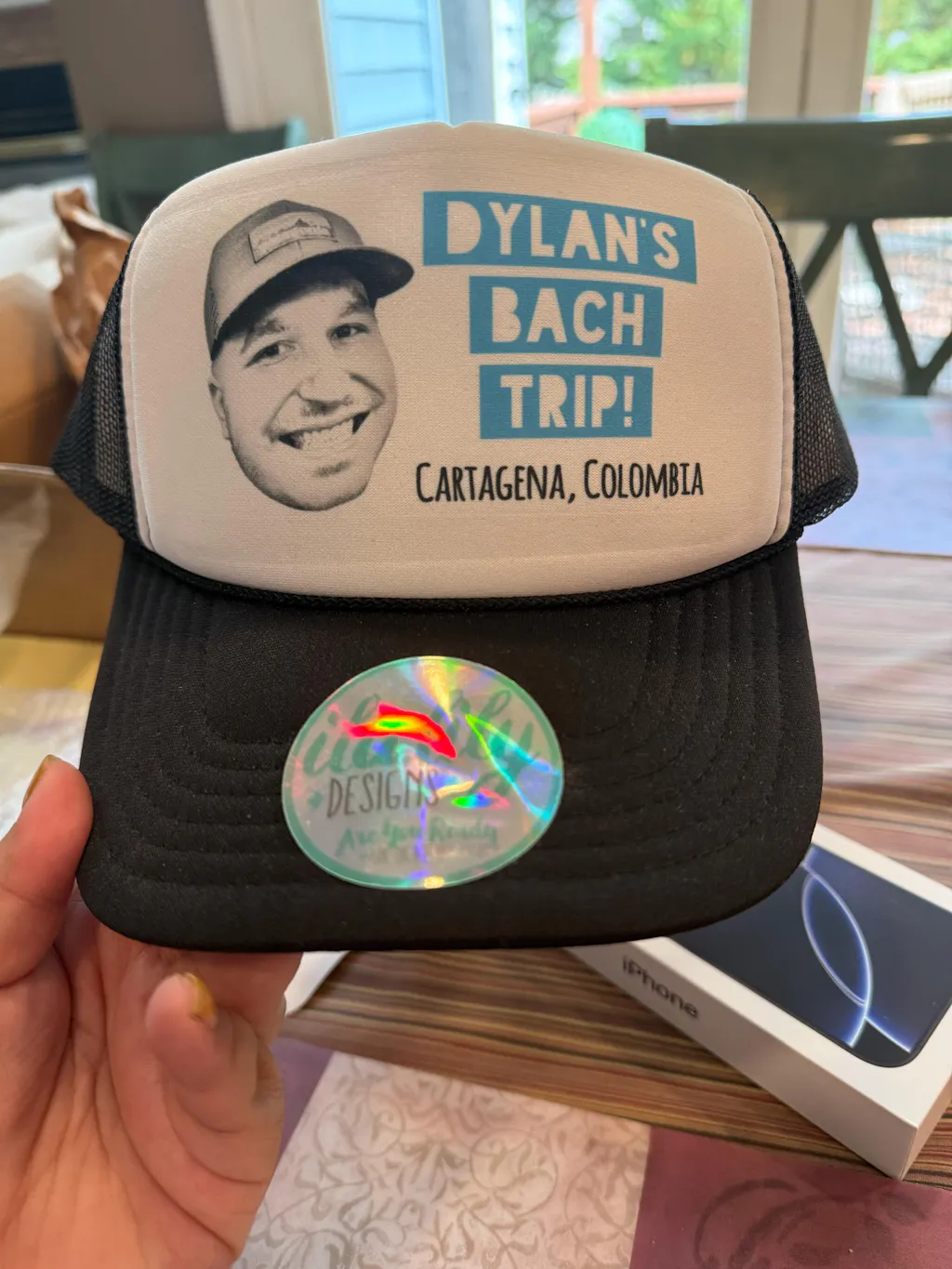 Bachelor Party Trucker Hat | Custom Bachelor Party Photo Hat - ilulily ...