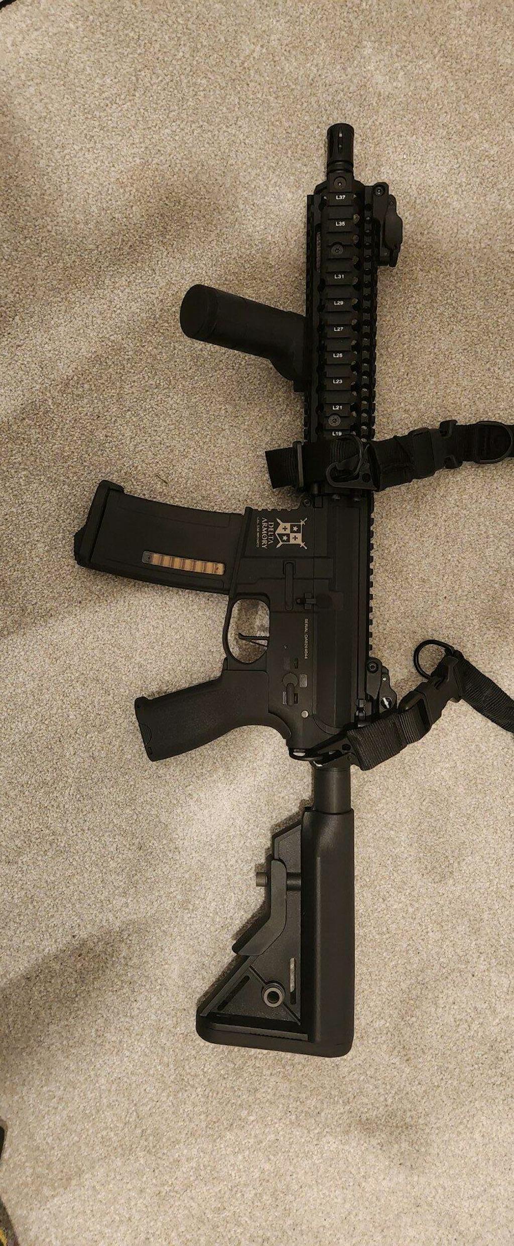 Zenit RK-1 tactical foregrip on B-25U mount, angled foregrip, tactical – Imperial Armoury ...