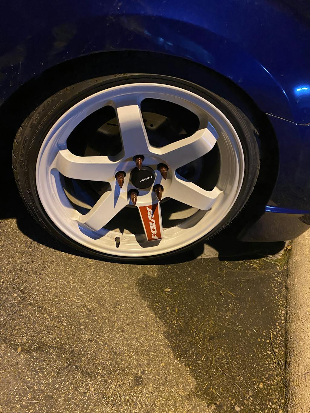 Overnight.Crew OG Design Wheel Spoke Decals for AVID.1 AV06 (Set of Fo ...