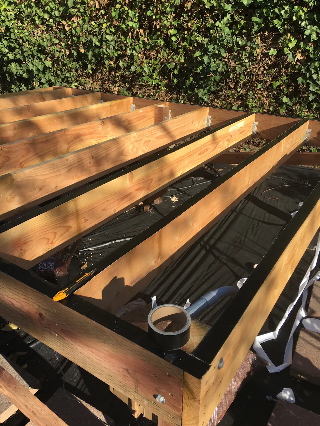 Imus Seal® Butyl Joist Tape for flashing deck joists and beams