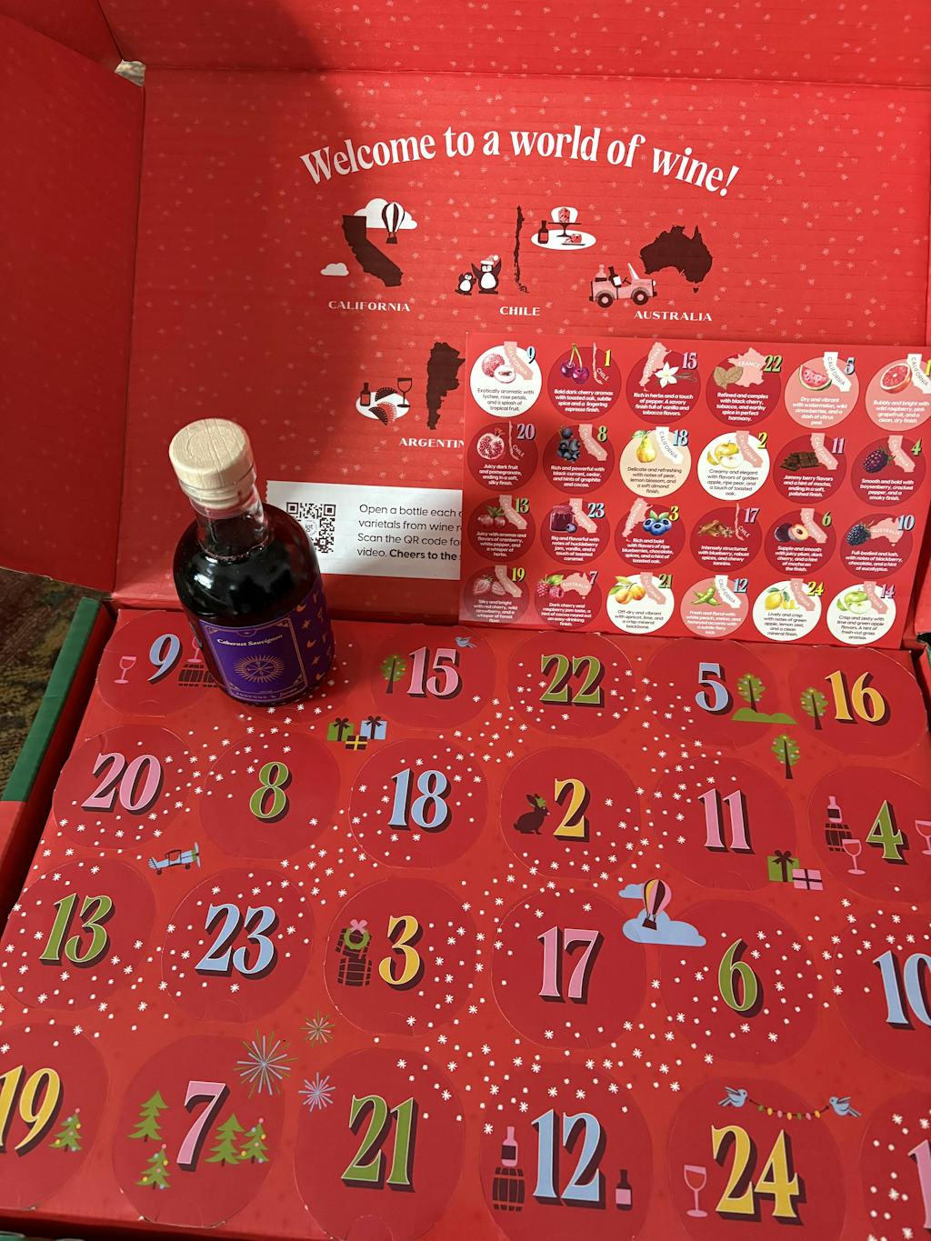 Wine Advent Calendar - 24 Mini Bottles