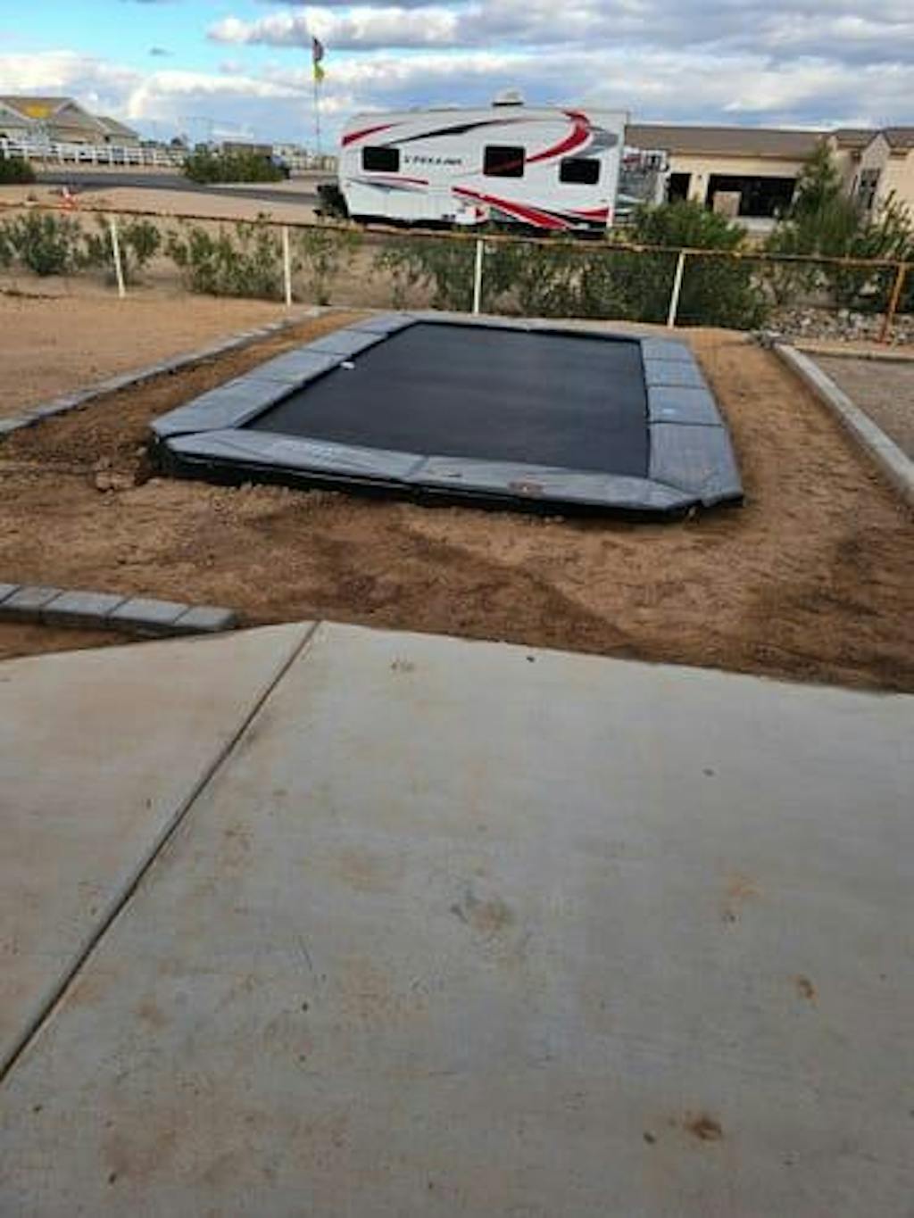 10x17 Rectangle Pro-Line Avyna In-Ground Trampoline – In-ground Trampolines