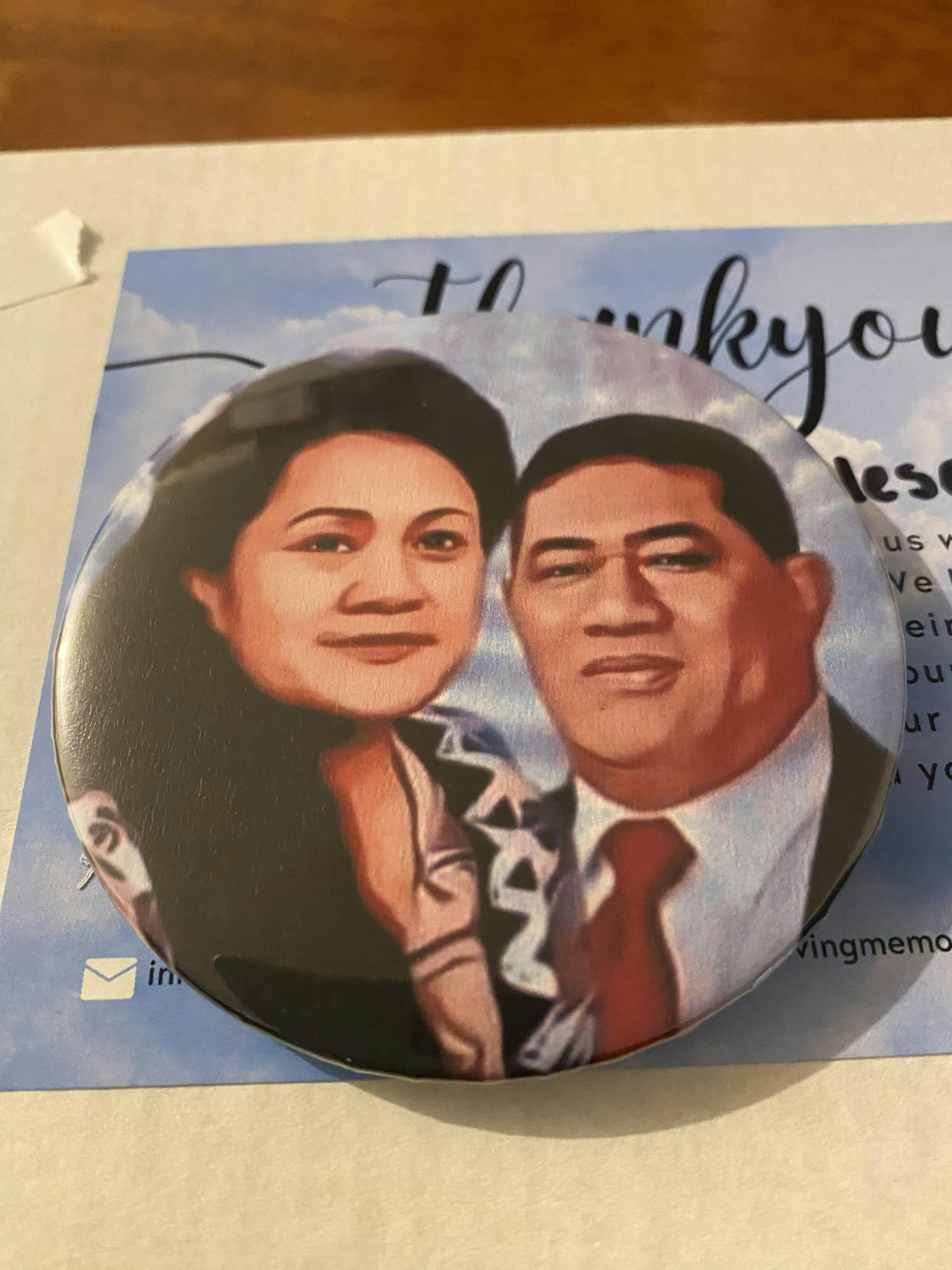 Funeral Badges - 75mm – In Loving Memory NZ