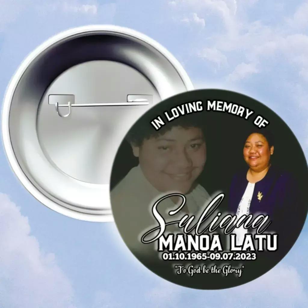 Funeral Badges - 75mm – In Loving Memory NZ