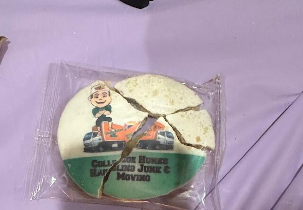 Logo Upload & Message Sugar Cookie – Custom Round Design for Corporate ...