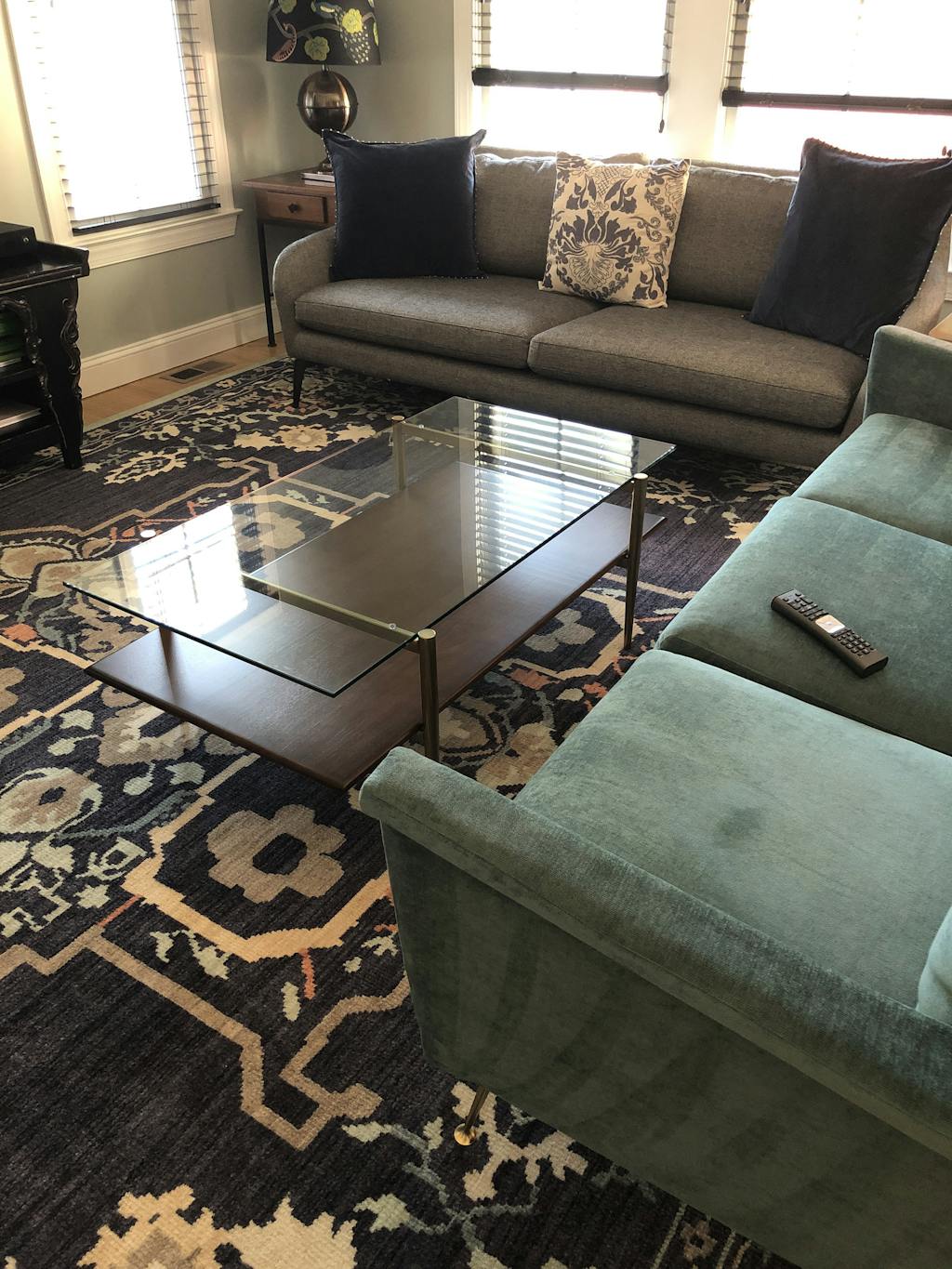 Mohawk Home Vintage Tapis Left Bank Indigo Multi Area Rug by Patina Vie ...