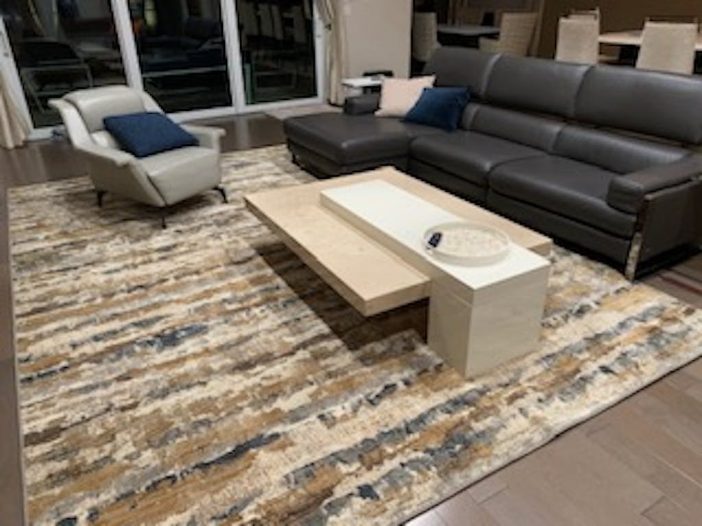 Karastan Expressions Amalgamate Gold Area Rug by Scott Living ...