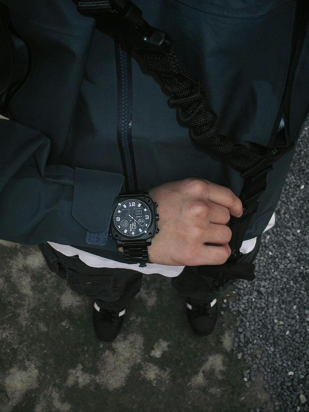 Extra Large Face Mens Digital Watches Waterproof | Infantry® Revolution ...