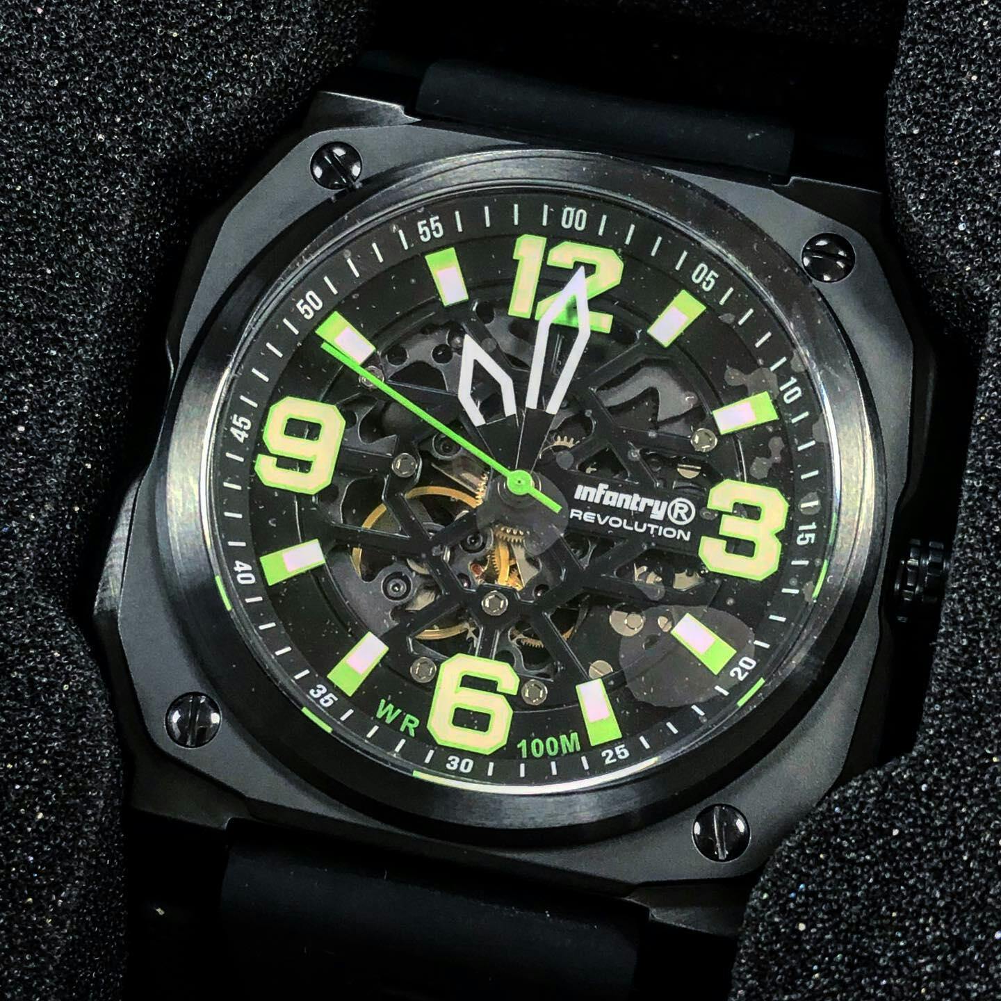 Revolution - Mechanical Masterpieces | Skeleton Men's Watch | Infantry ...