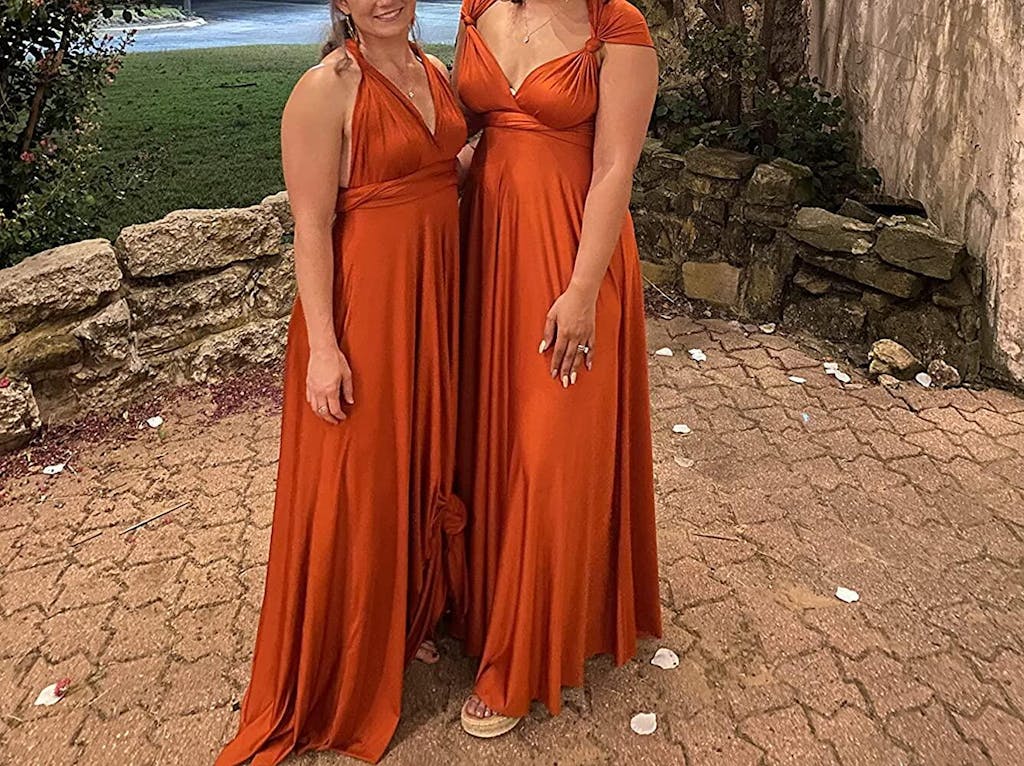 Buy Burnt Orange Infinity Dress, Multiway Dress - InfinityDress.com.au