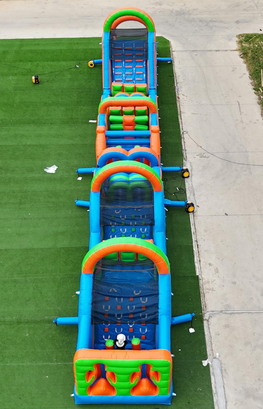 90ft HUGE Inflatable Obstacle Course – inflatableisland.co